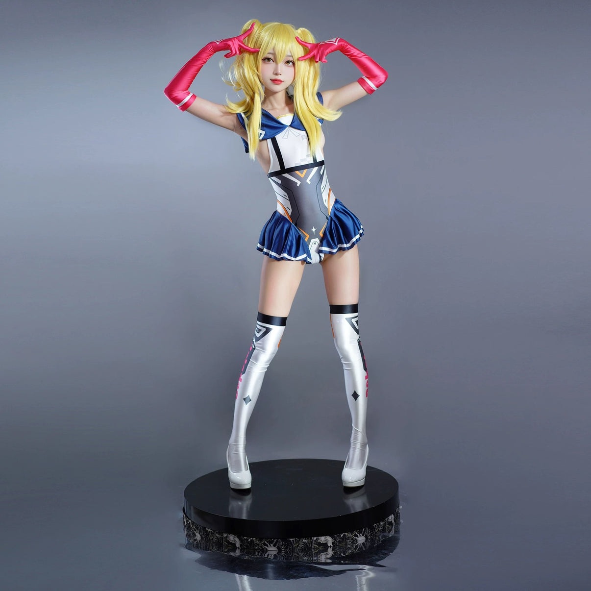 Japanese Anime Girl Spandex Swimwear Racing Suit Wet Suit Race Queen ...